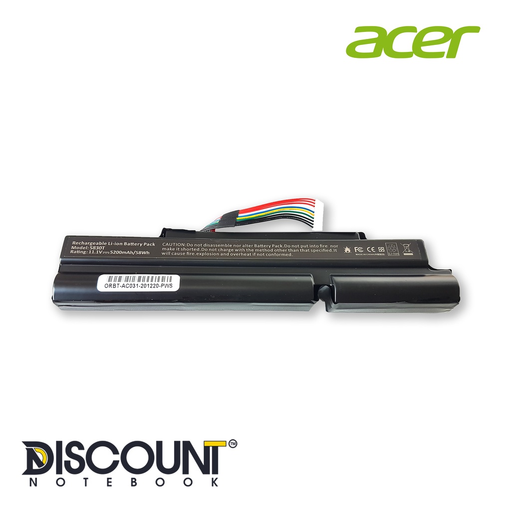 Jual Original Battery Baterai Laptop Acer Aspire Timeline 3830T 4830T ...