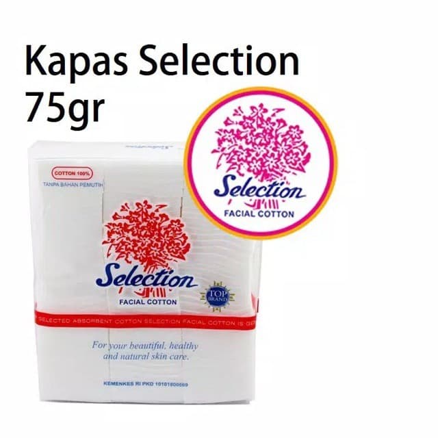Jual KAPAS SELECTION 35GR/ 75GR KAPAS WAJAH kapas hemat | Shopee Indonesia