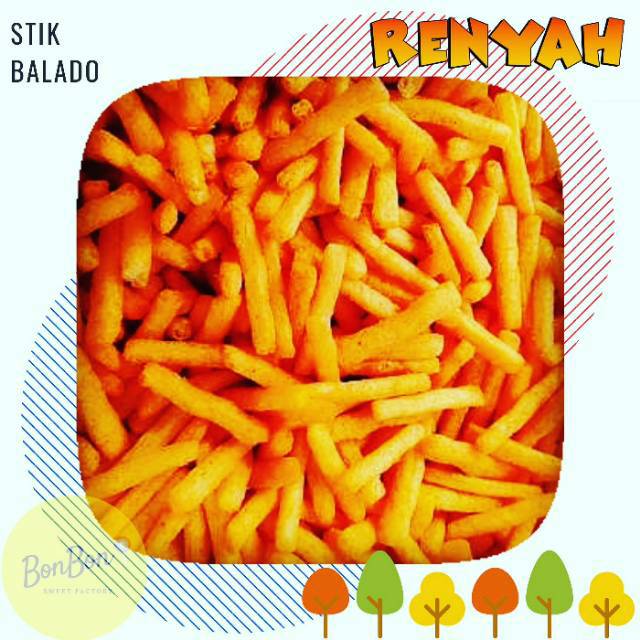 Jual Snack Stick Balado Pedes / Stik Pedas Tes 250 Gram | Shopee Indonesia