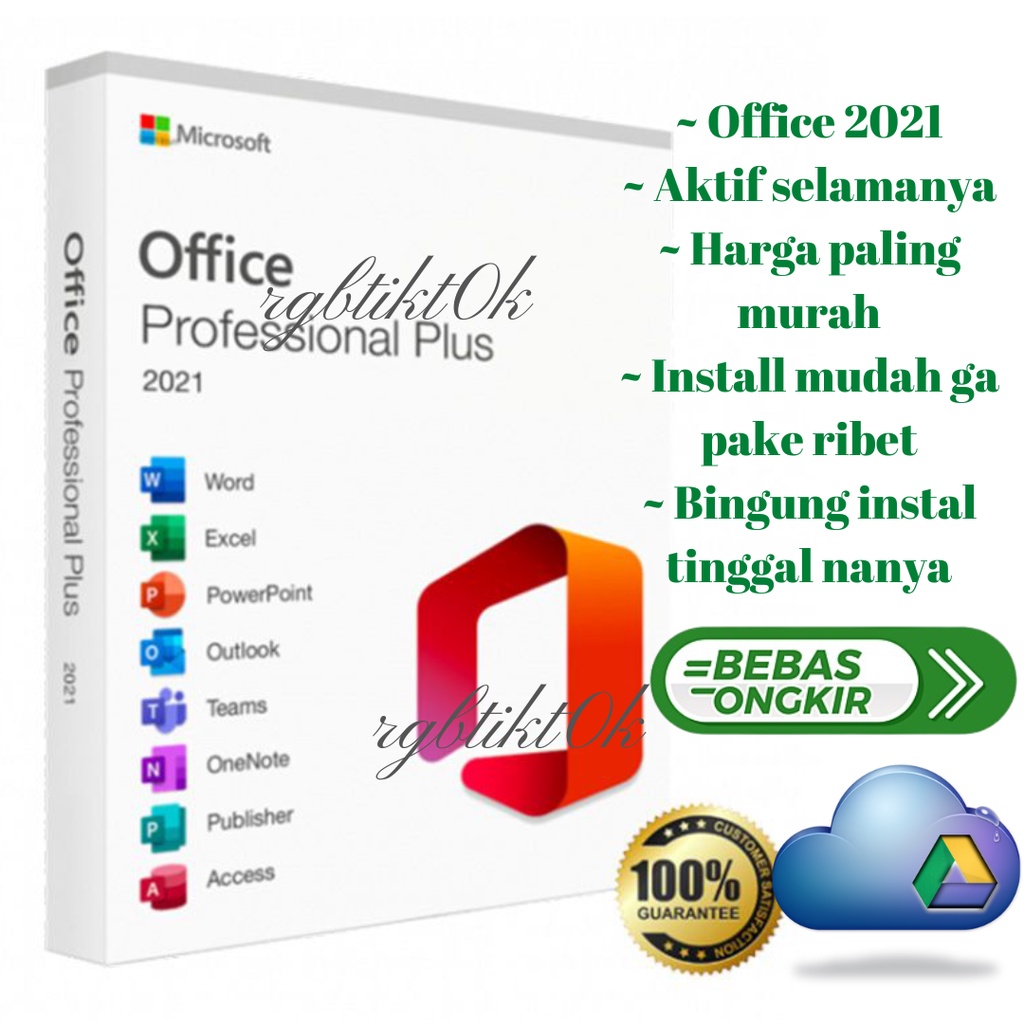 Jual Office 2021 Pro Full Aktivasi Permanen | Shopee Indonesia