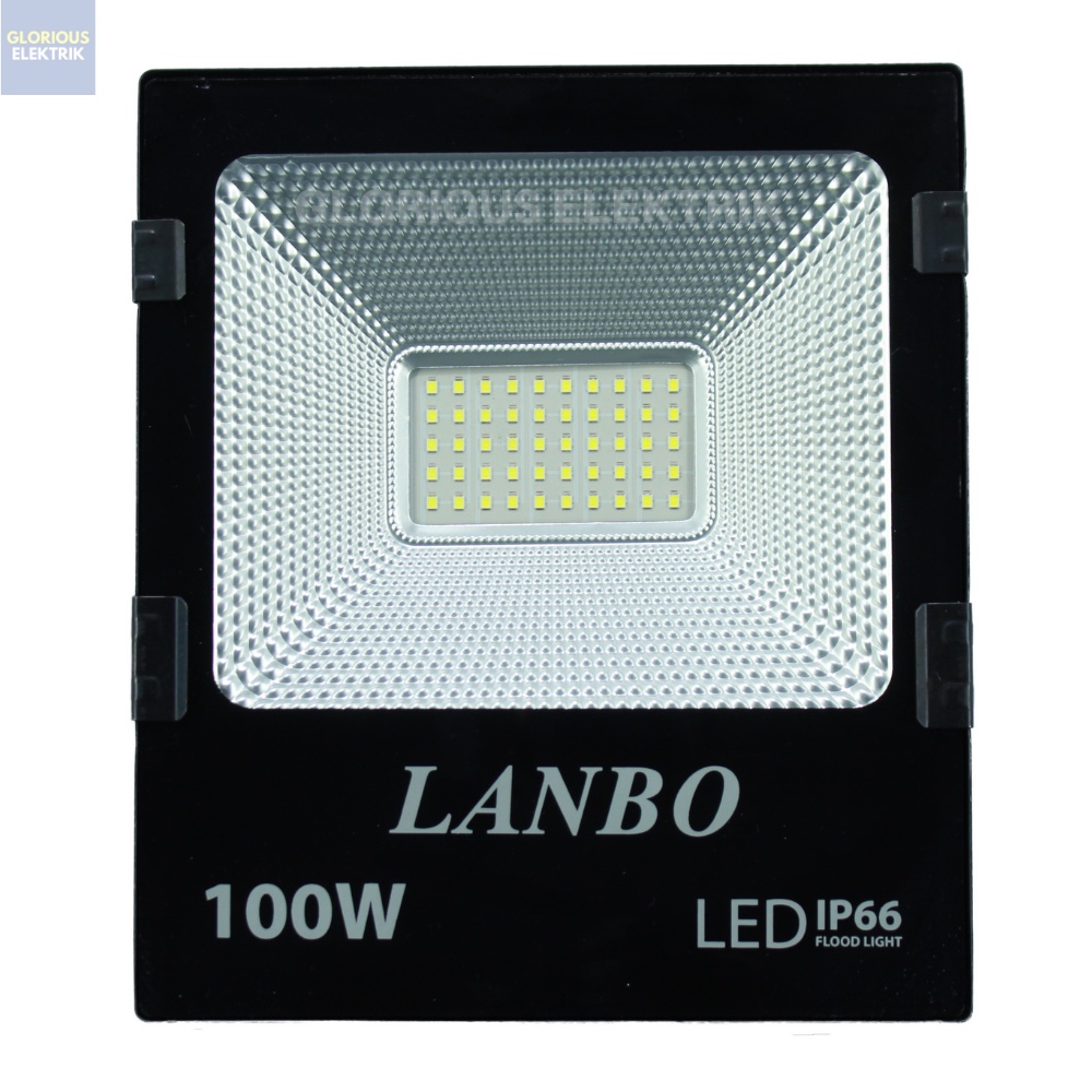 Jual Lampu Led Sorot Tembak Flood Light 100 Watt Outdoor Waterproof IP66 | Shopee Indonesia
