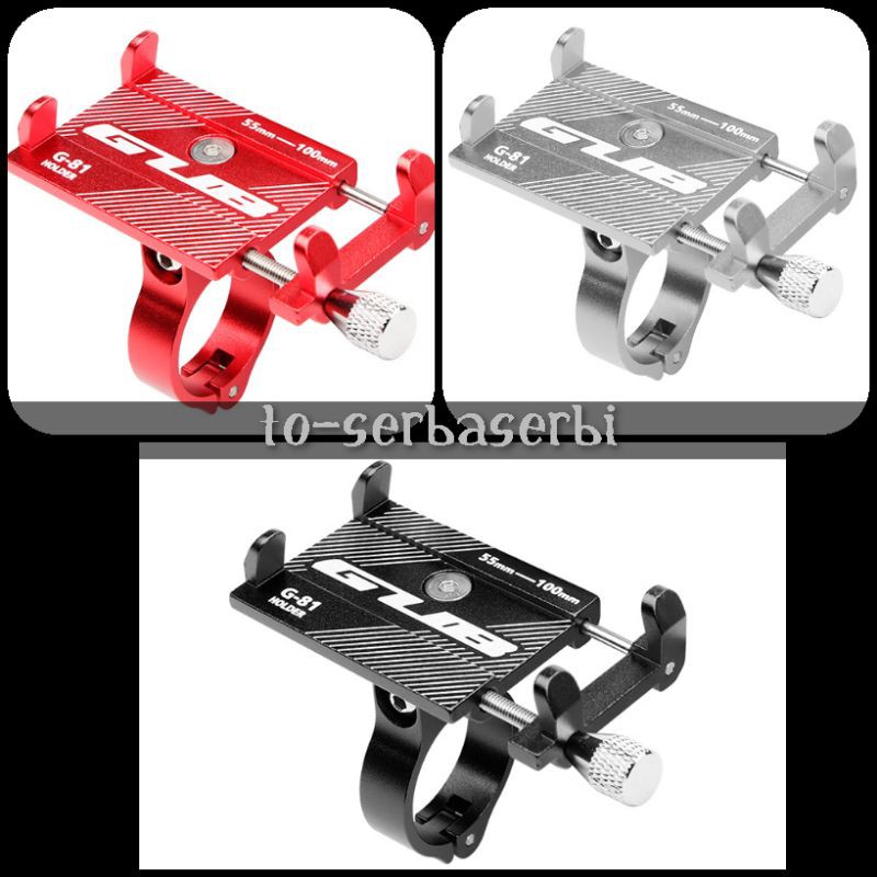 Jual phone holder GUB bracket hp holder hp GUB alumunium g81 g-81mtb ...