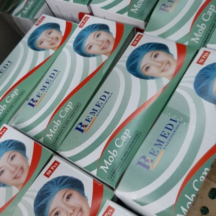 Jual Nurse Cup / Remedi Mob Cap / Penutup Kepala / Penutup Rambut ...