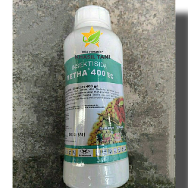 Jual METHA 400 EC Insektisida Isi Bersih 500 ml - Huikwang | Shopee ...