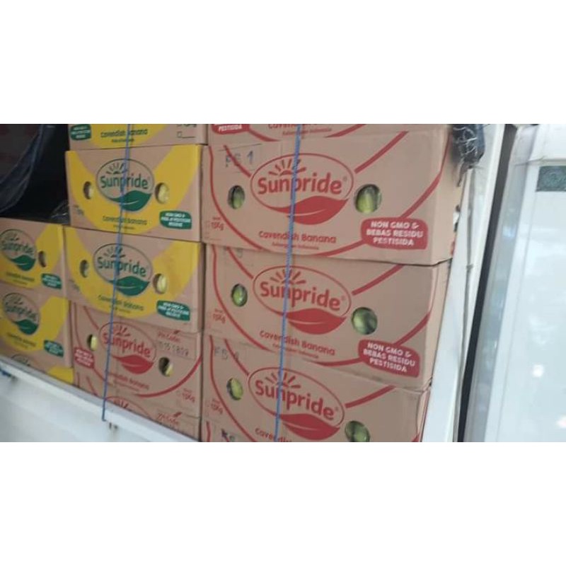 Jual pisang sunpride cavendish 1 dus grosir berat 13 kg | Shopee Indonesia
