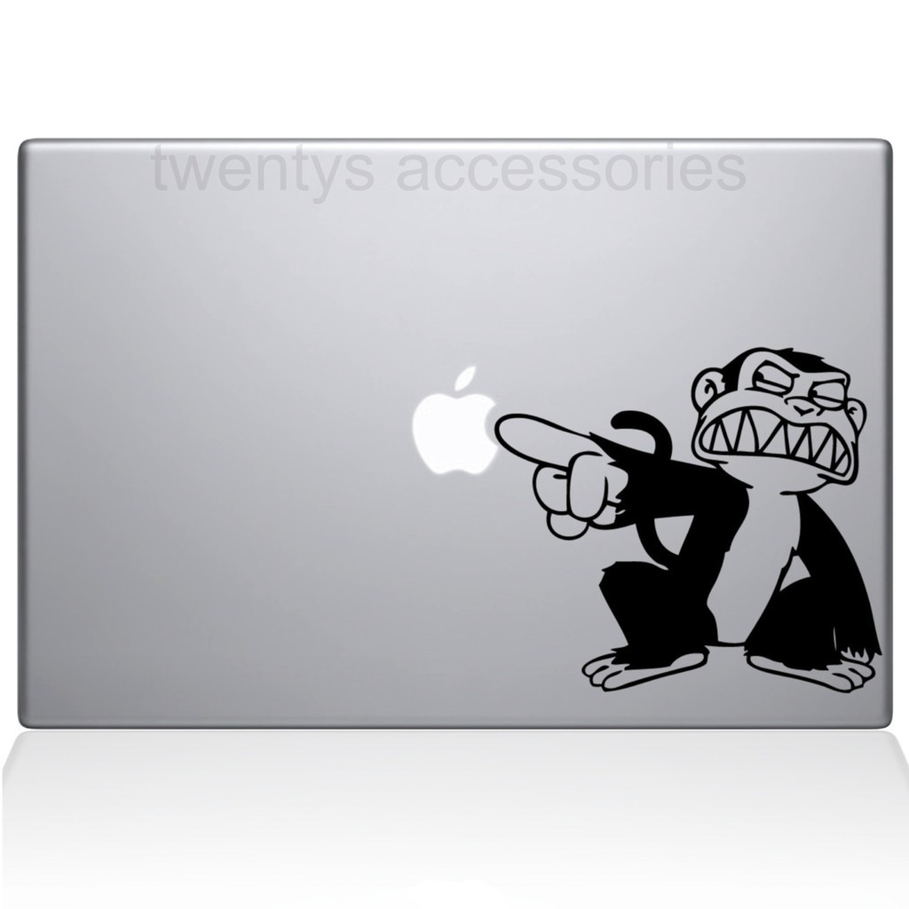 Jual LAPTOP Sticker EVIL MONKEY Sticker Cutting Stiker TERBARU | Shopee ...
