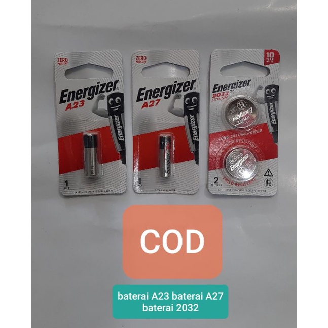 Jual baterai bel pintu baterai remote mobil baterai remote motor A23 ...