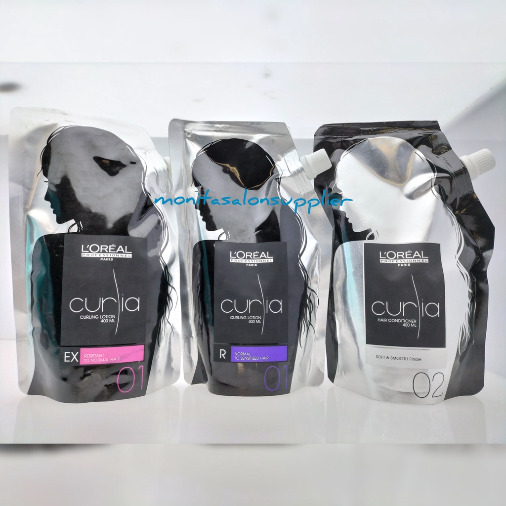 Jual LOREAL PROF CURLIA - OBAT KERITING 400ml | Shopee Indonesia