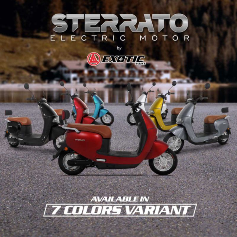 Jual MOTOR LISTRIK EXOTIC ELECTRIC MOTOR STERRATO BY PACIFIC | Shopee ...