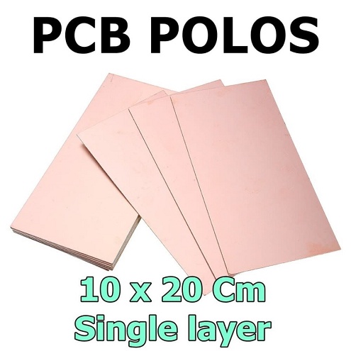 Jual PCB Polos ukuran 10cmx20cm Single Layer Side Kuat dan Mudah ...