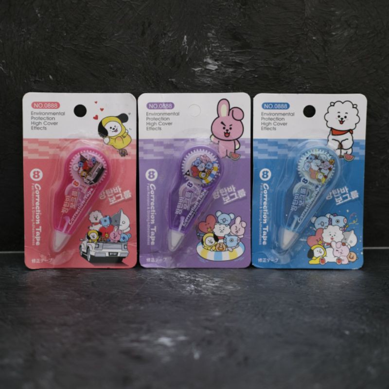 Jual TIPEX BT BOYBAND KOREA TAPE CORRECTOR CORRECTION TAPE TATA COOKY ...