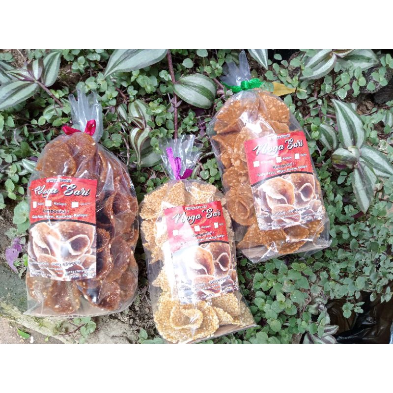 Jual Noga Sari rasa kacang, wijen dan kelapa 200 gr | Shopee Indonesia