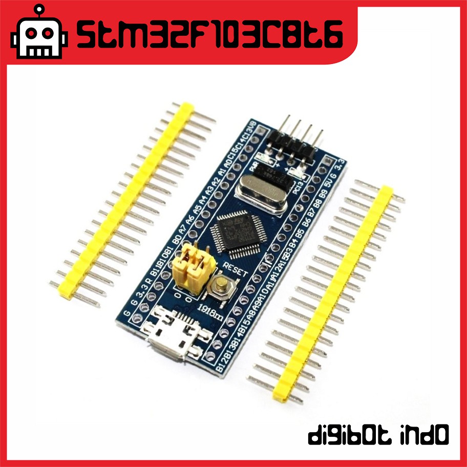 Jual STM32F102C8T6 Board - Blue Pill | Shopee Indonesia