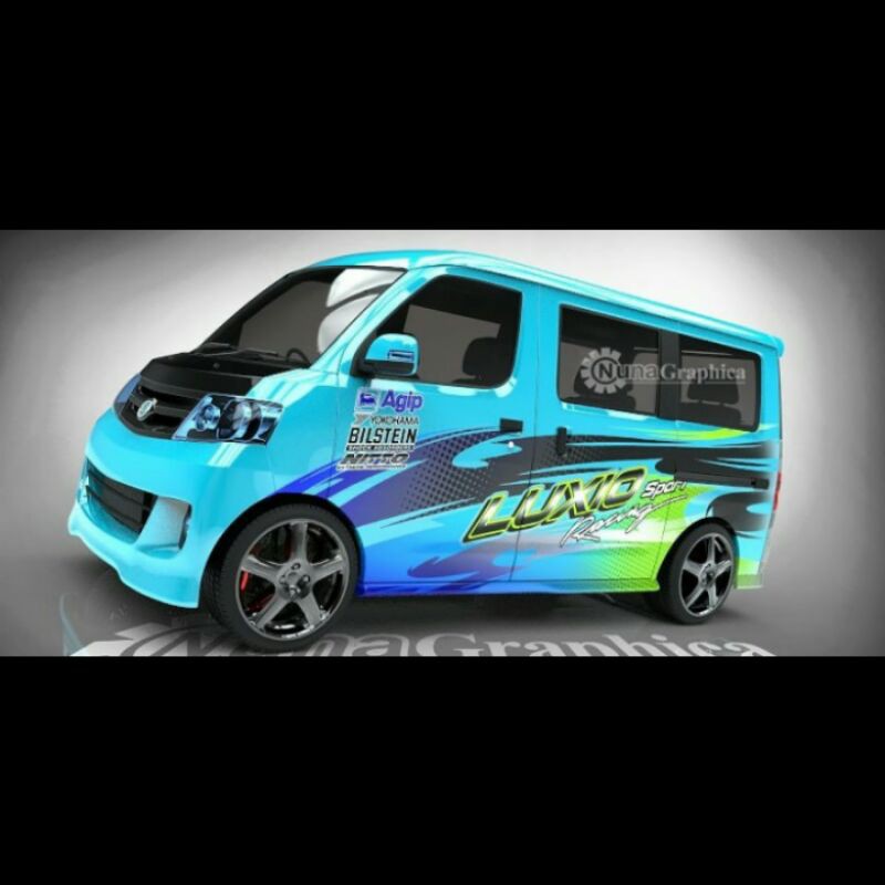 Jual Cutting stiker mobil Luxio grandmax blindvan | Shopee Indonesia