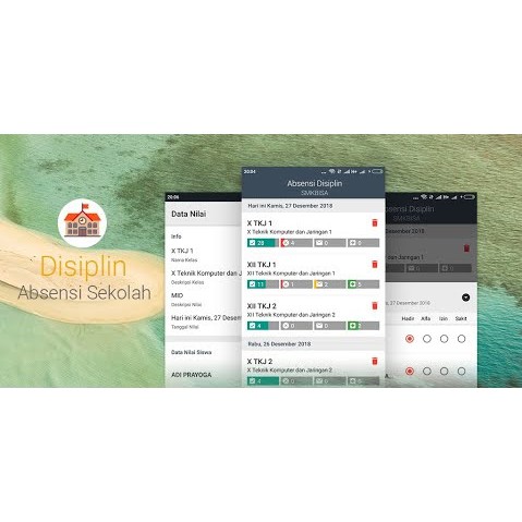 Jual Source Code Aplikasi Absensi Sekolah v2 Berbasis Android Studio ...