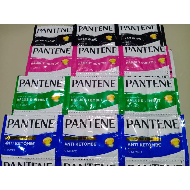 Jual Pantene Sachet/Renceng/Renteng 5ml isi 24 sachet | Shopee Indonesia