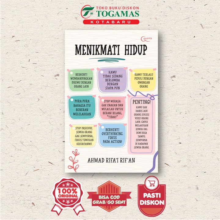 Jual Menikmati Hidup - Ahmad Rifa'I Rif'An | Shopee Indonesia