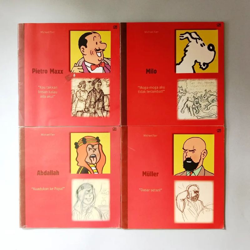Jual Buku - Karakter Komik Tintin (Michael Farr) | Shopee Indonesia