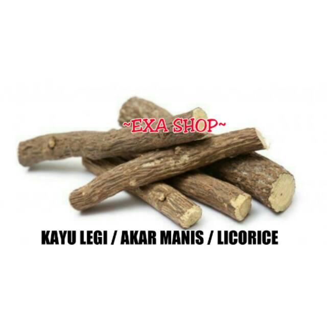 Jual Kayu Legi / Akar Manis / Licorice 100 gram | Shopee Indonesia