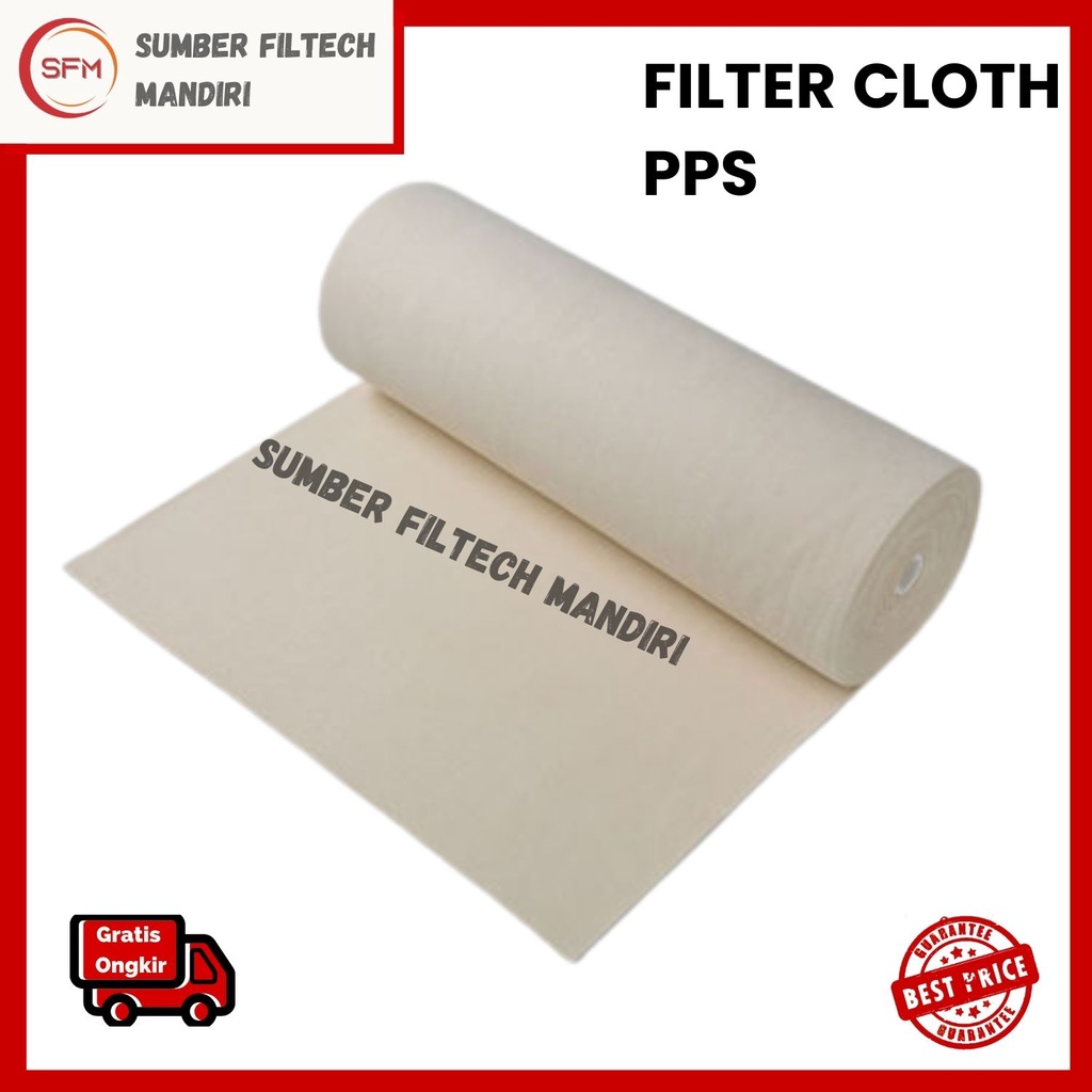 Jual Kain Udara Tahan Panas/Filter Cloth Dust Collector PPS (Rython ...