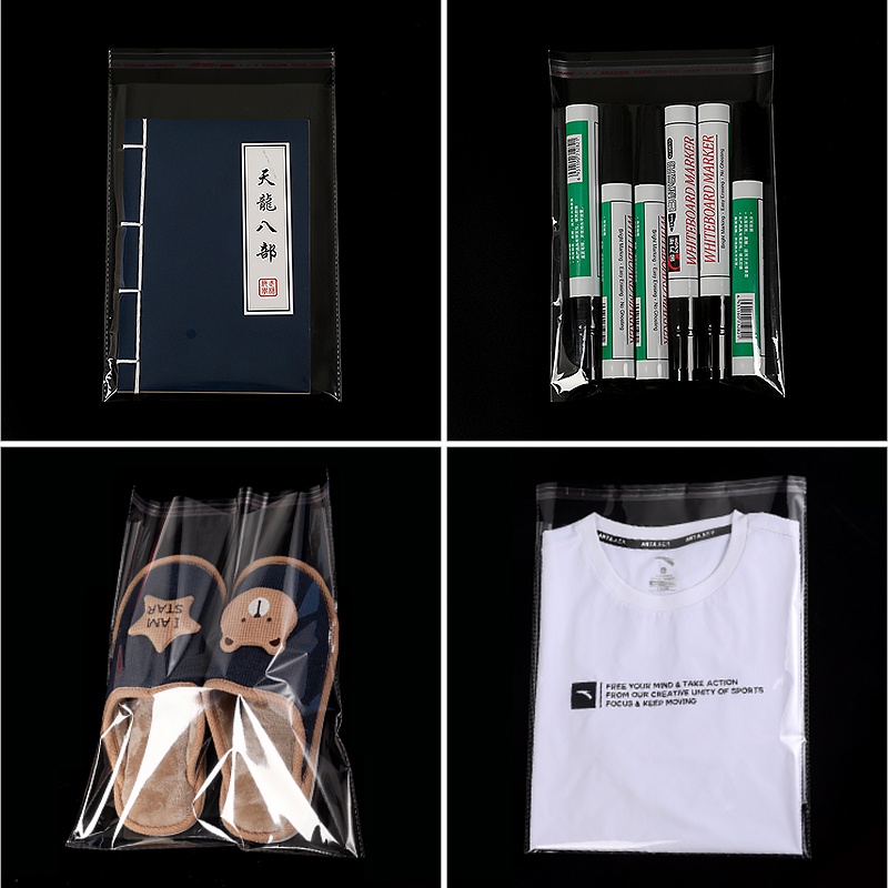 Jual PLASTIK OPP SEAL ROTI/MASKER/DVD/MAKANAN / OPP KECIL (PER100 ...