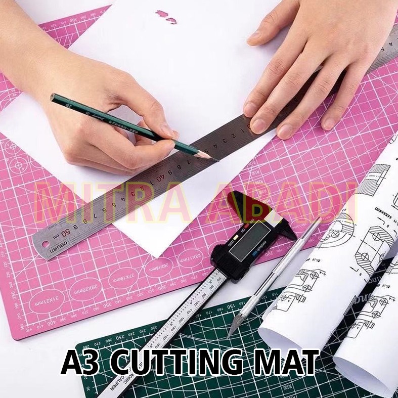 Jual Alas Potong Work Cutting Mat Pad Ukuran A3 A4 dan Mini 8 cm | Shopee Indonesia