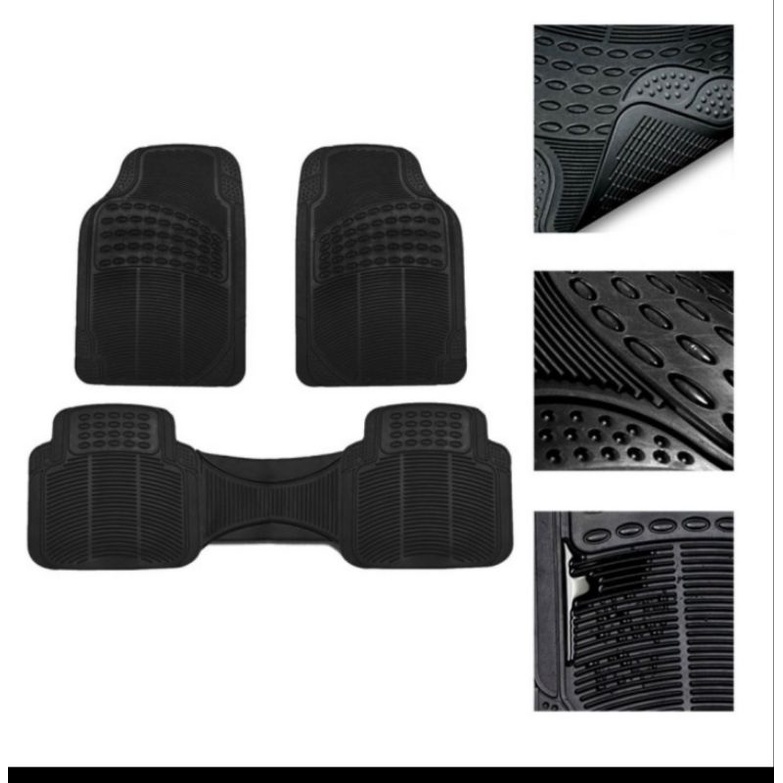 Jual karpet karet hyundai stargazer hitam/abu/cream | Shopee Indonesia