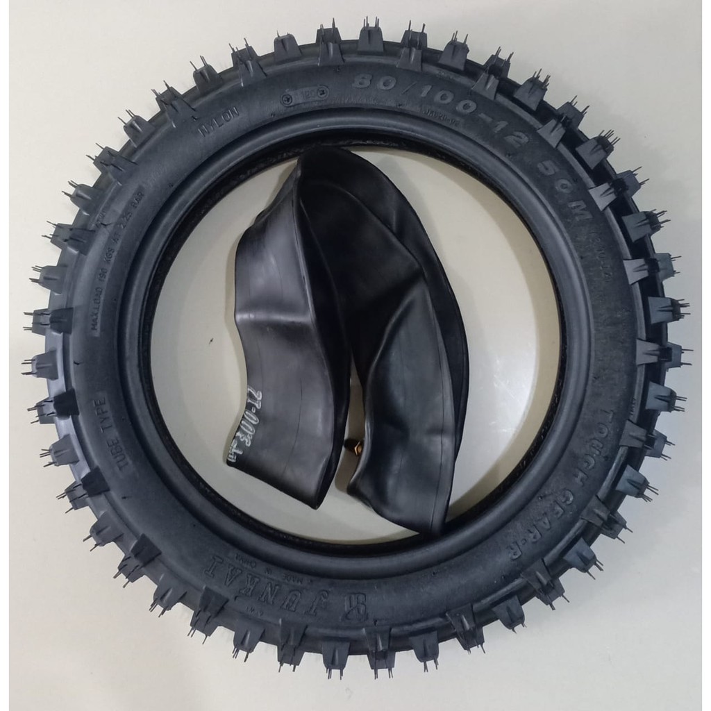 Jual Ban Luar Dalam - 80.100-12 - Mini Trail 4 Tak - 1 Set Luar Dalam ...