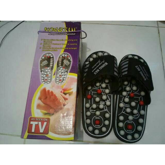 Jual SANDAL KESEHATAN SANDAL REFLEKSI INJOY TERAPI ALAS KAKI ACUPRES ...