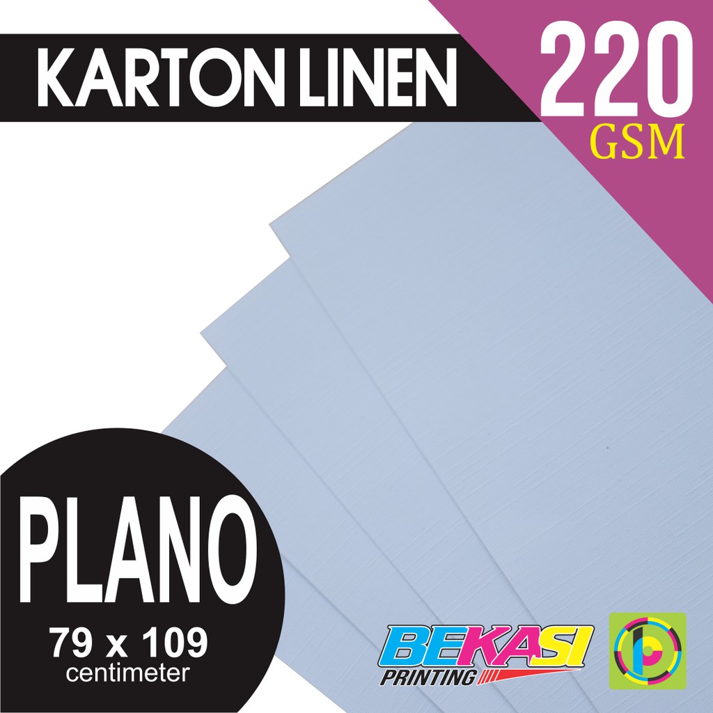 Jual Kertas Karton Linen Import Jepang / Japan 220 gsm 79x109 cm - 1 ...