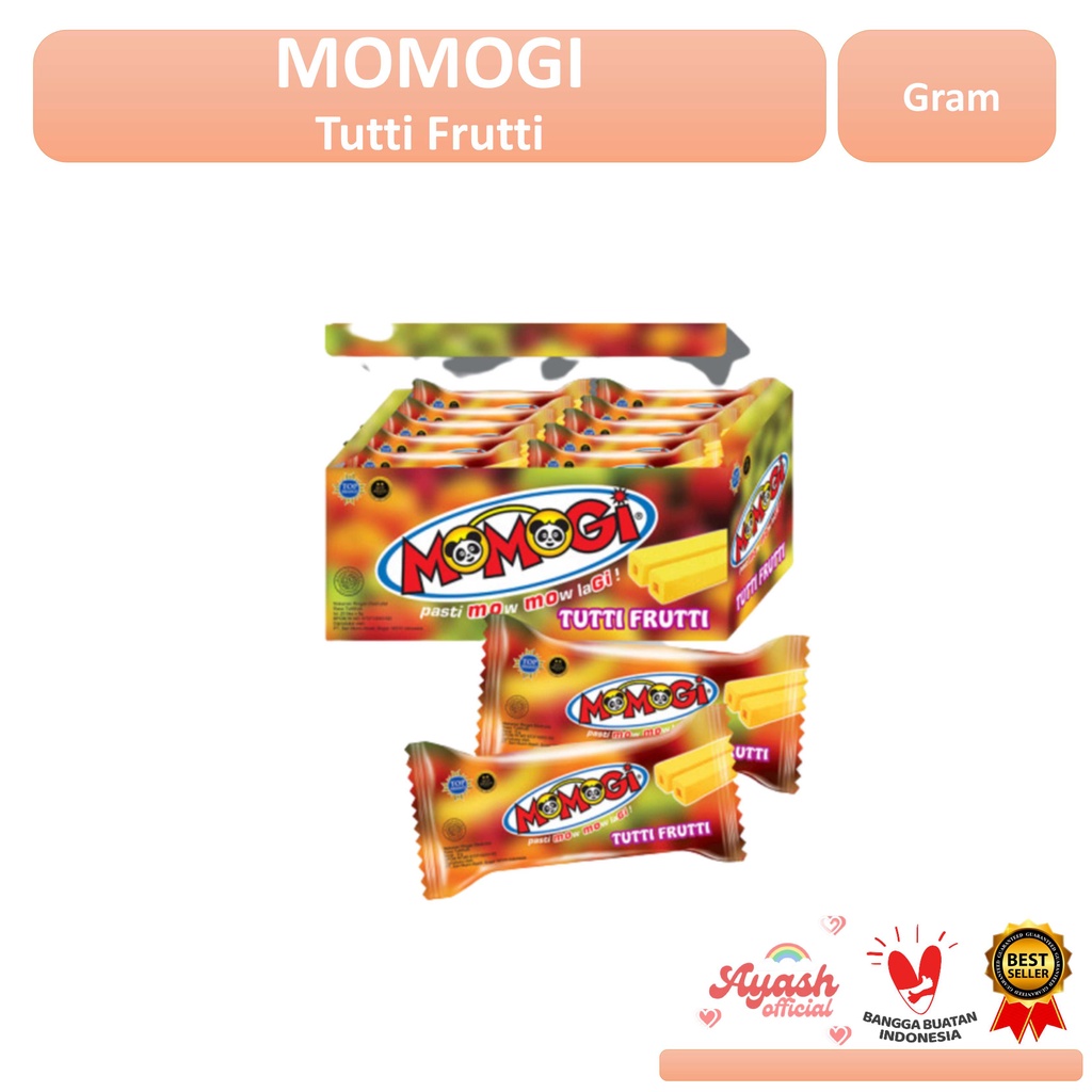 Jual MOMOGI Wafer All Varian Rasa dalam box | Shopee Indonesia