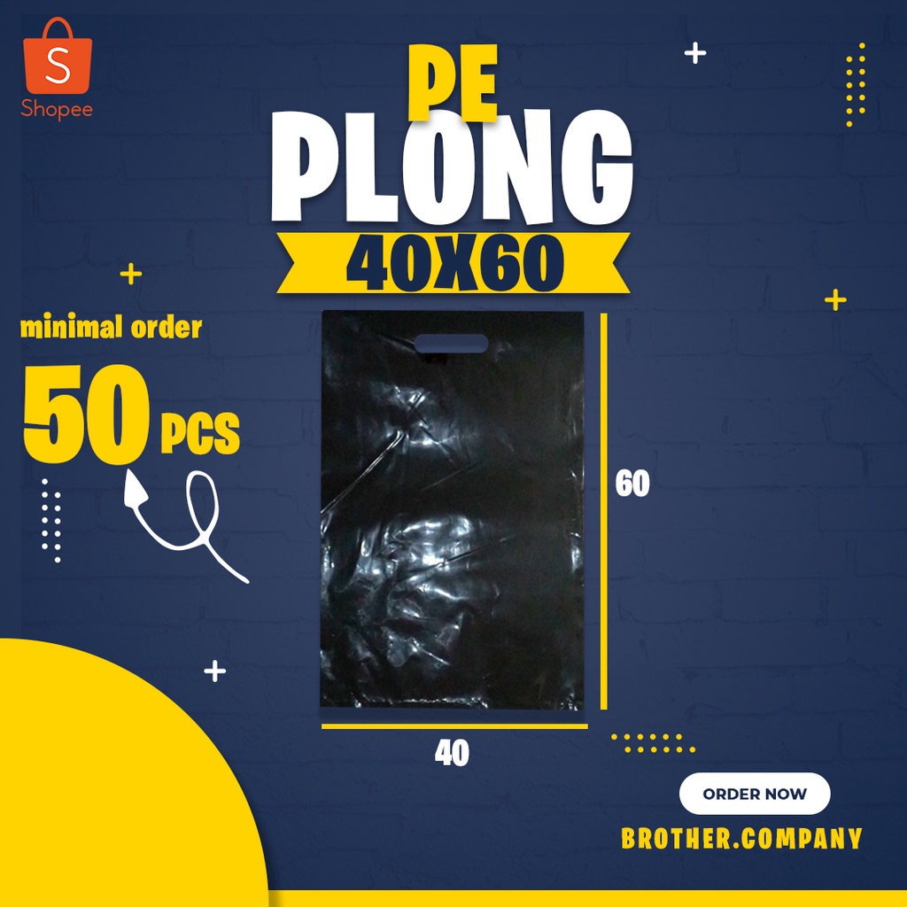 Jual Plastik Pe Plong 40x60 cm (Min order 50 pcs),Plastik Online ...