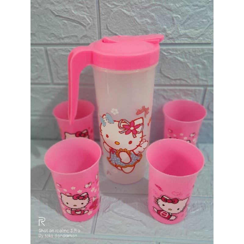 Jual (650gr) Teko beranak / teko set karakter / teko pelastik set ...