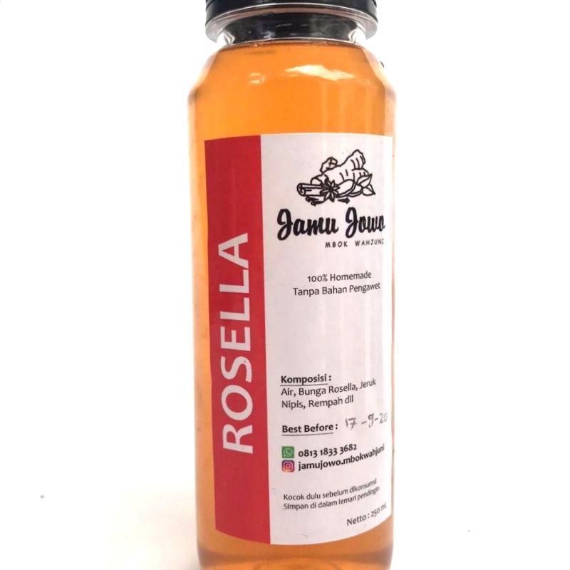 Jual Jamu Rosella Botolan 250 mL (gojek & grab only) | Shopee Indonesia