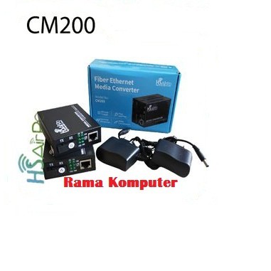 Jual HS AIRPO HTB 3100 10/100 CM200 SINGLE MODE MEDIA CONVERTER ...