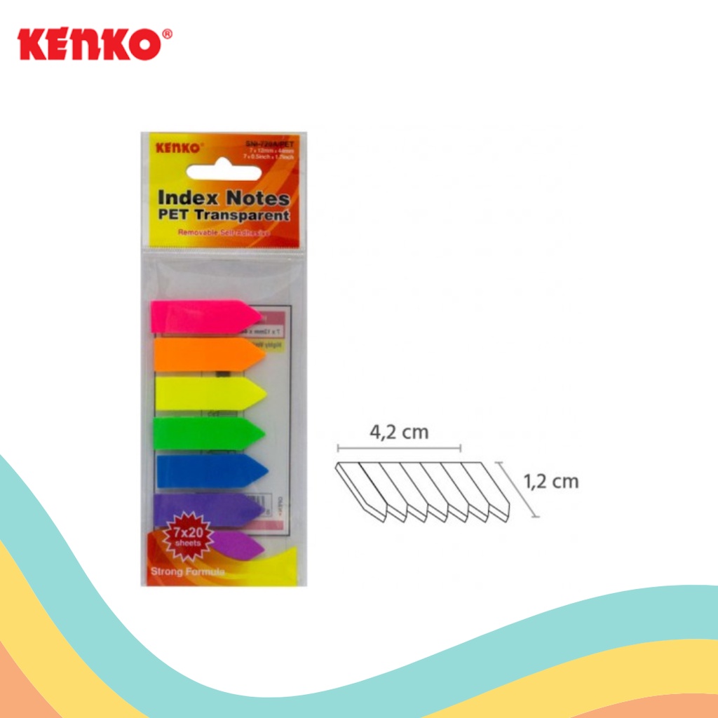 Jual STICK NOTE KENKO SNI-720A (1 PCS) | Shopee Indonesia