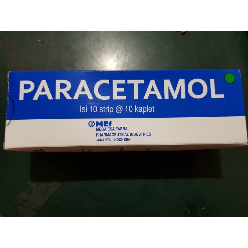 Jual Paracetamol Tablet MEF 1 LEMBAR | Shopee Indonesia