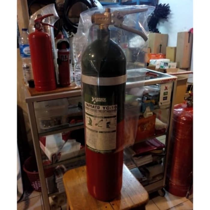 Jual apar yamato co2 3,2 kg tabung pemadam co2 yc-10 | Shopee Indonesia