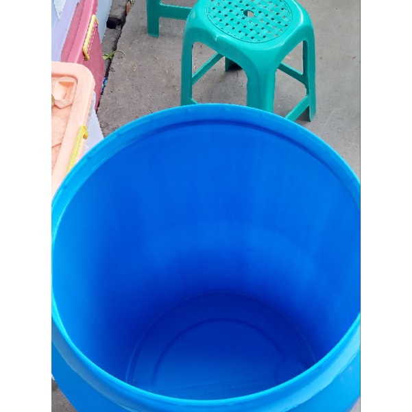Jual Tong Plastik Tebal 200 Liter / Drum Plastik Tebal Tong Air ...