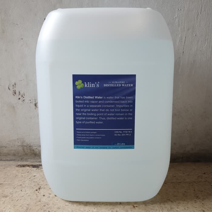 Jual Aquadest/Aquades/Akuades/Air Suling/Distilled Water Jerrycan 20 ...