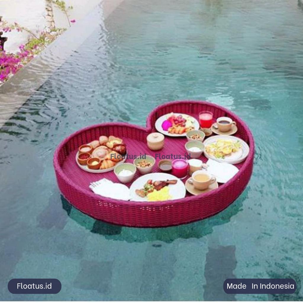 Jual Angle Billabong Floating Tray | Breakfast Tray| Floatingtray ...