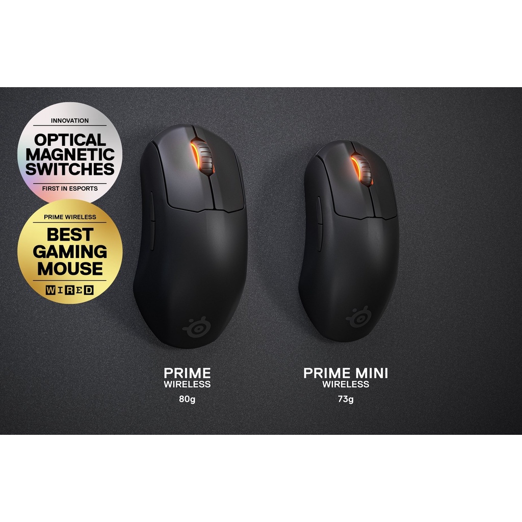 Jual STEELSERIES MOUSE PRIME MINI WIRELESS | Shopee Indonesia