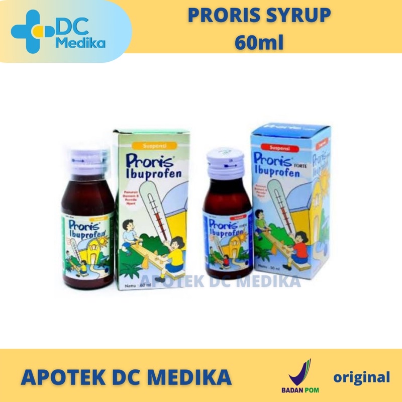 Jual Proris sirup 60ml / Obat demam anak / Obat panas anak / Obat nyeri ...