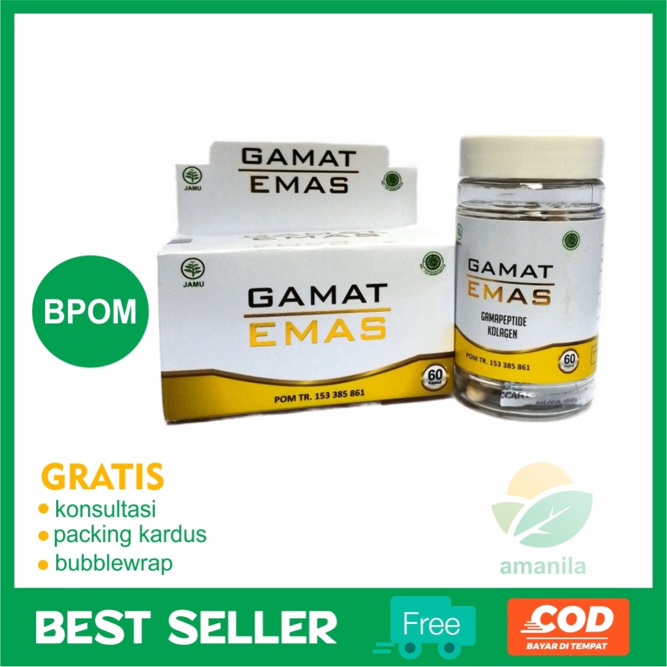 Jual Kapsul Gamat Emas Original | Kapsul Gamat Gold | Gamat Emas Kapsul ...