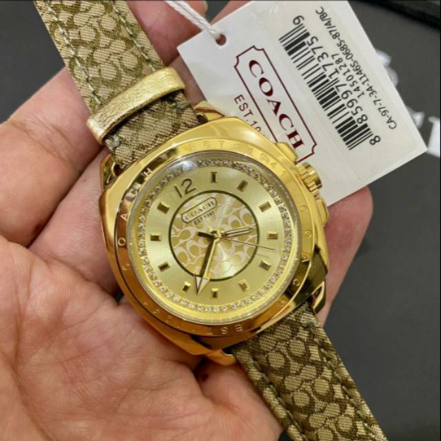 Jual [ COACH ORIGINAL - GARANSI ] JAM TANGAN PRIA WANITA | RANTAI ...