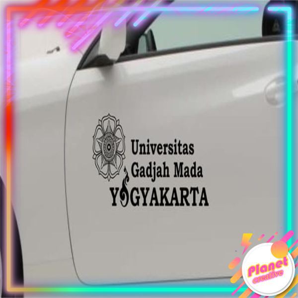 Jual Stiker Cutting Sticker Kaca Mobil - Universitas Gajah Mada UGM ...