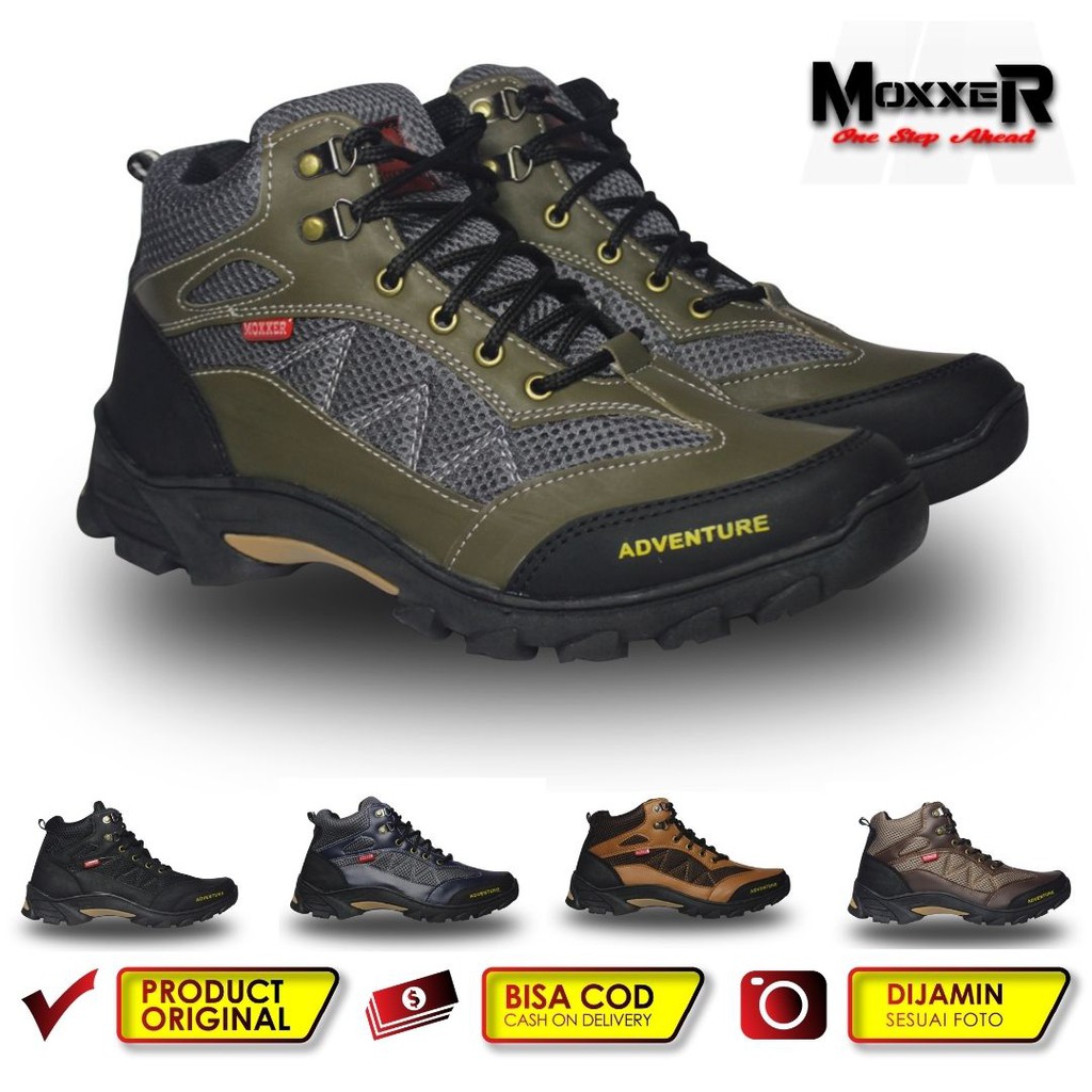 Jual Sepatu Hiking Gunung Casual Pria Boots Sepatu Touring Outdoor ...