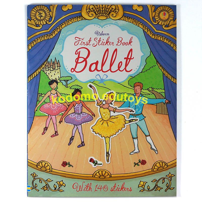 Jual Usborne First Sticker Book : Ballet, Buku Aktifitas Anak | Shopee ...