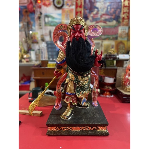 Jual patung Kwankong / guan yu / kwan kong / kwan te kong berdiri kayu ...