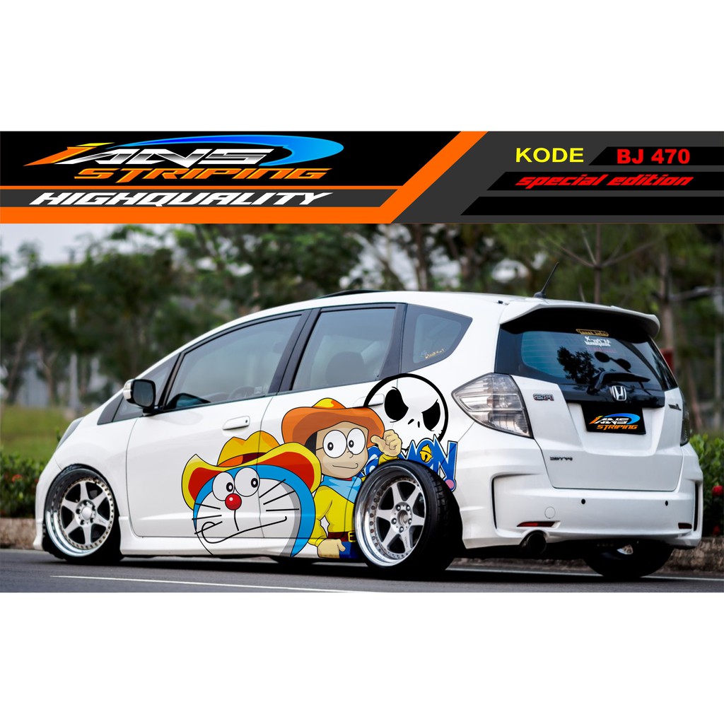 Jual STICKER MOBIL JAZZ, JES ,AGYA, BRIO, SIGRA, YARIS / DECAL STICKER ...